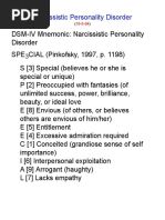 Mnemonic for Generalized Anxiety Disorder | PDF | Generalized Anxiety ...
