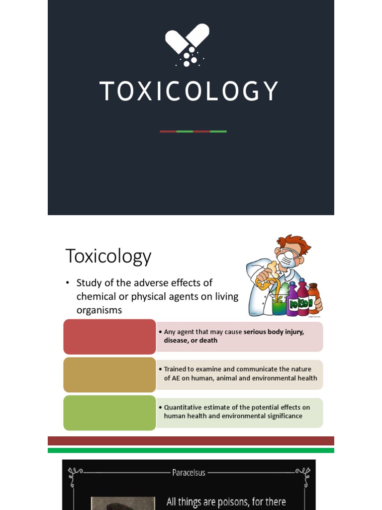 Comprehensive Toxicology Guide | PDF | Toxicology | Toxicity