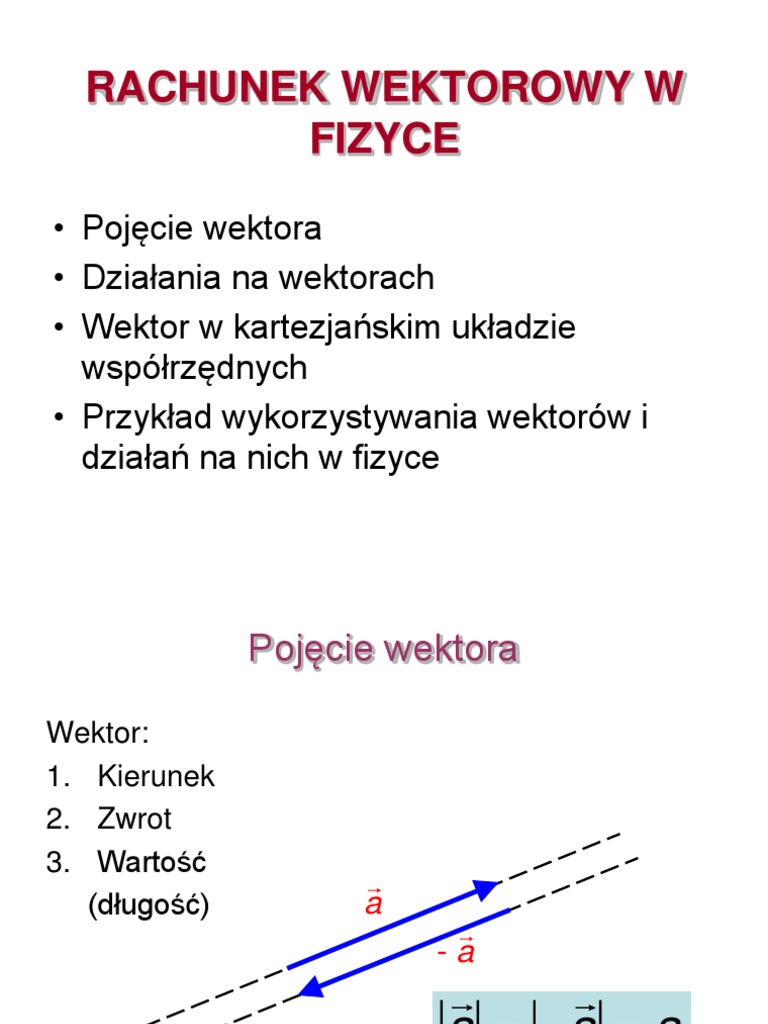 Wykład CZ 2 - Mechatronika Wektory Pochodne | PDF