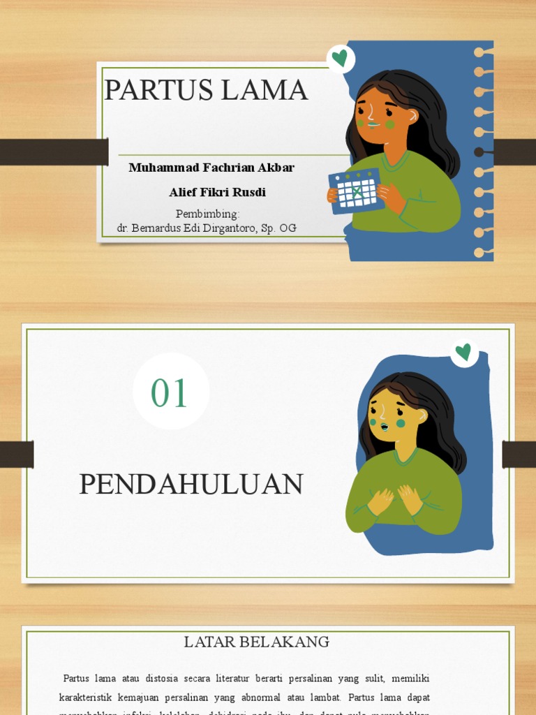 Partus Lama: Kasus dan Tinjauan | PDF