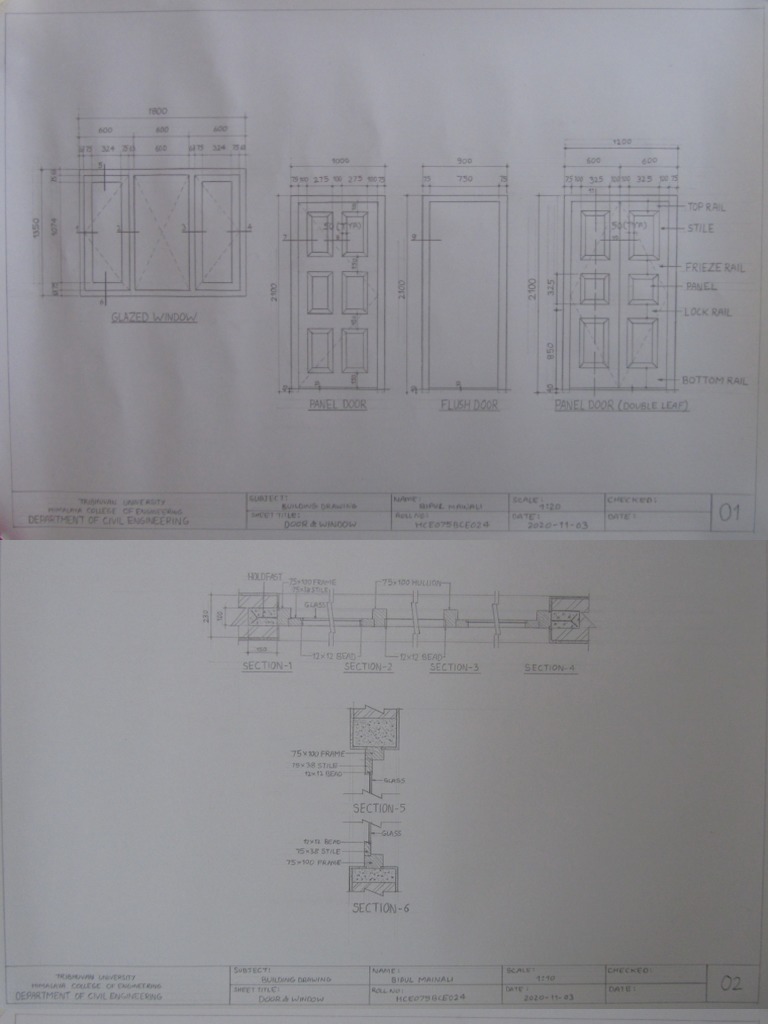 Door & Window Bipul Mainali HCE075BCE024 | PDF