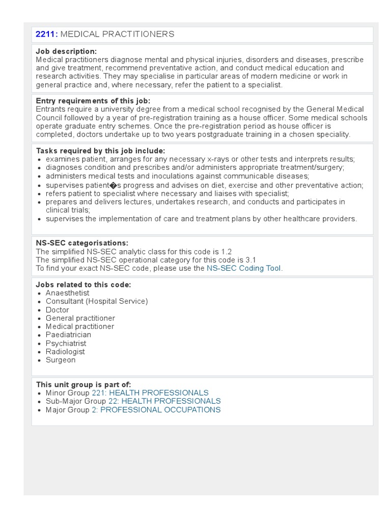 Onsdigital Github Io DP Classification Tools Standard Occupational Classificatio | PDF