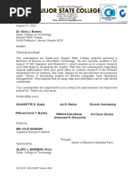 Request Letter | PDF