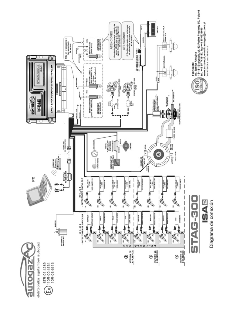 Diagrama STAG 300 ISA2 BN | PDF
