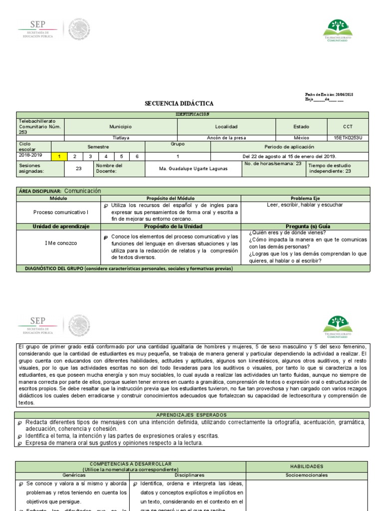 Tarea Terminada Actividad Planeacion Didactica) | PDF | Evaluación ...