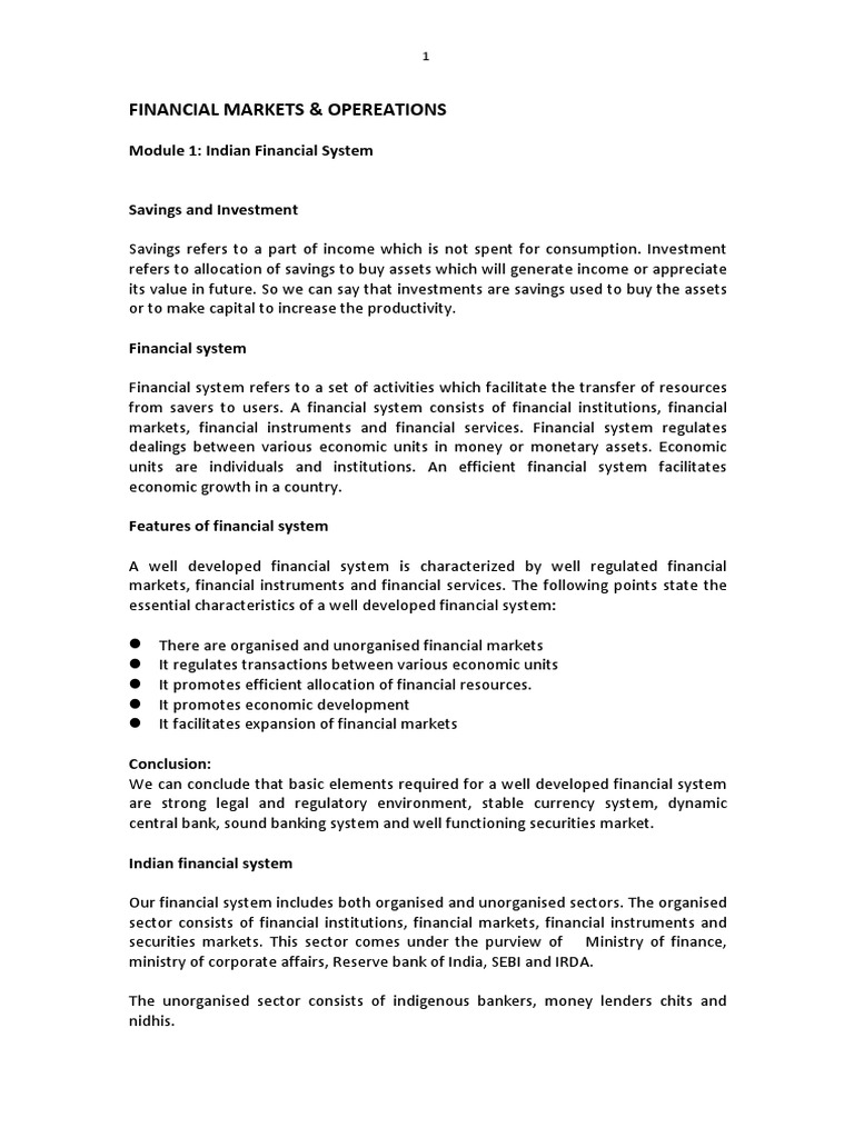 FMO Module 1......... | PDF | Repurchase Agreement | Bonds (Finance)