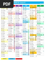 Pipsc Ipfpc 2024 2025 Calendar Calendrier PDF | PDF