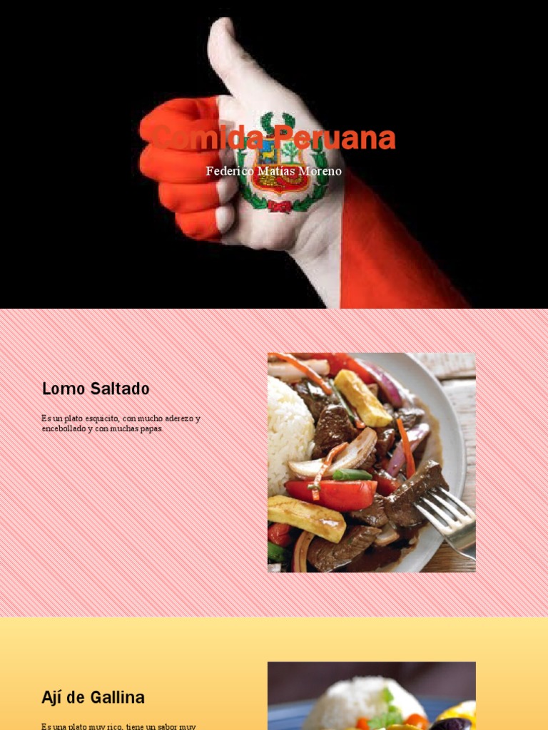 Comida Peruana | PDF