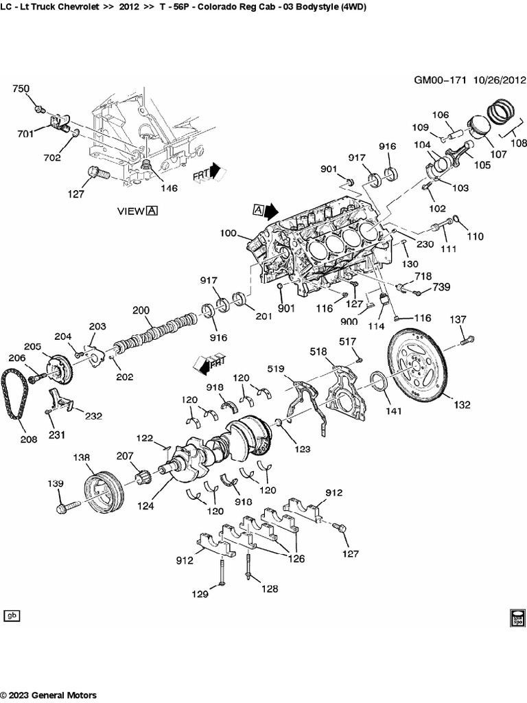 Diagrama Colorado Motor | PDF