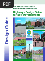 Cambridgeshire Highway Development Guidelines | PDF | Road | Cycling ...