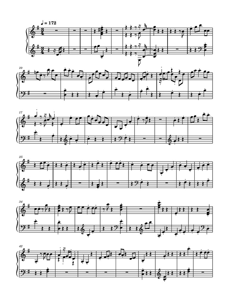 AOST - 4월은 너의 거짓말 - 오렌지 | PDF