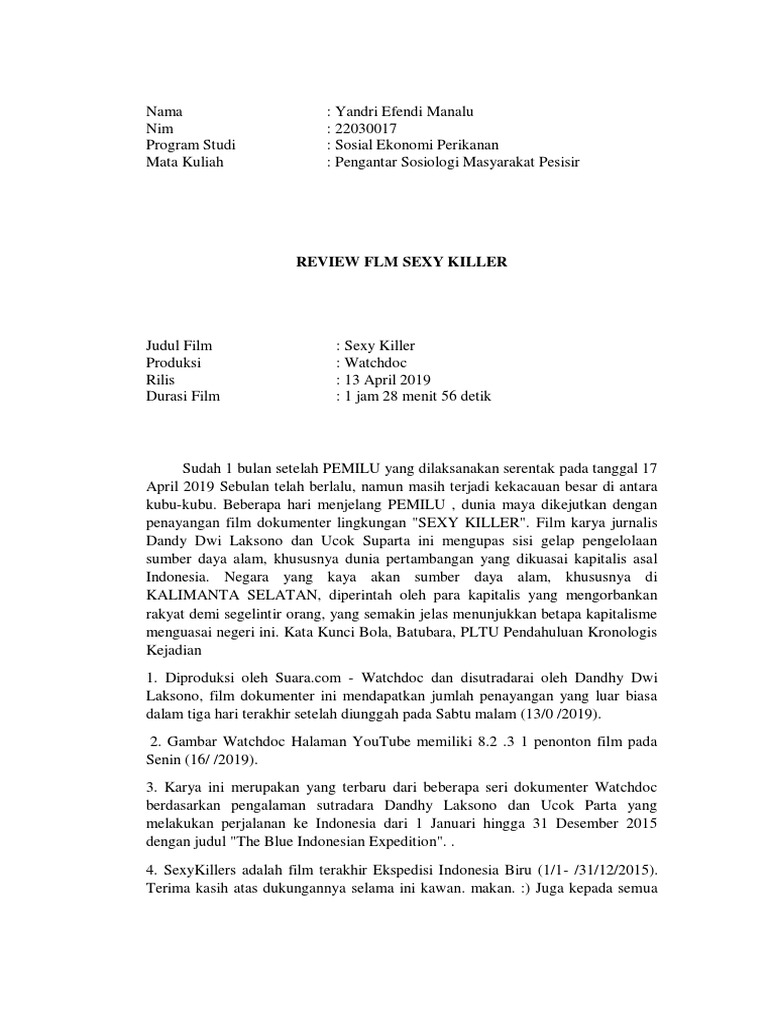 Review FLM Sexy Killer 2 | PDF