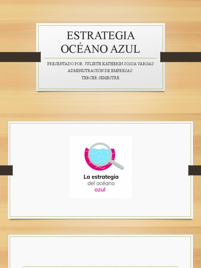 Estrategia Océano Azul | PDF