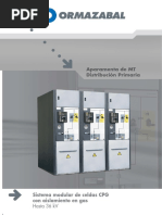 Subestaciones CGM.3 de Ormazabal | PDF | Ingenieria Eléctrica | Cambiar