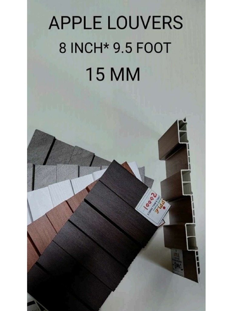 15 MM WPC Louvers | PDF