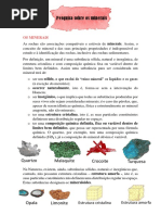 Tipos de Clivagem em Minerais | PDF