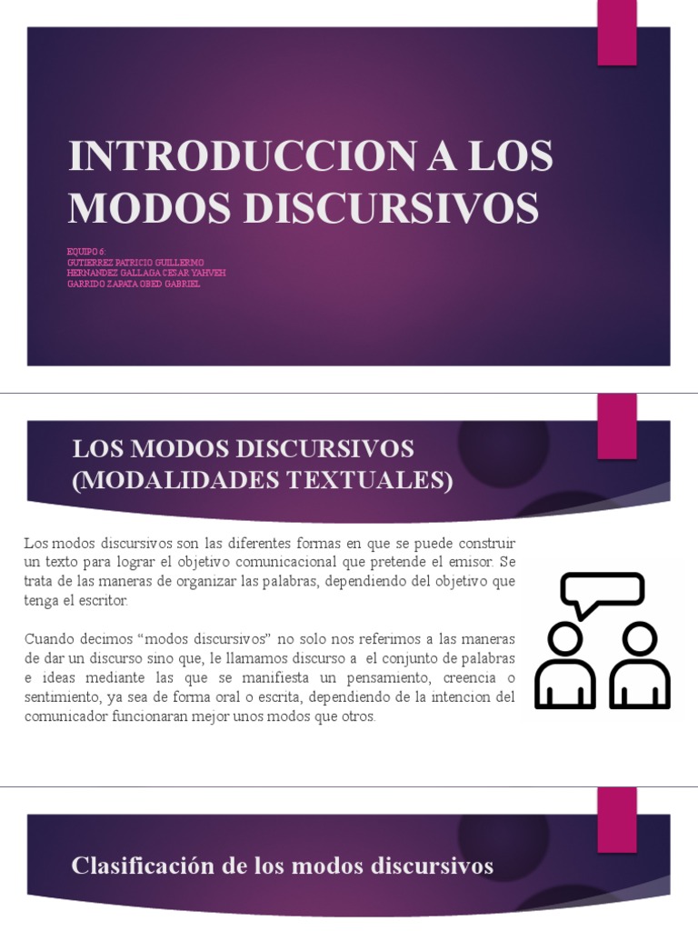 06 Introduccion A Los Modos Discursivos y Modo Discursivo Narrativo ...