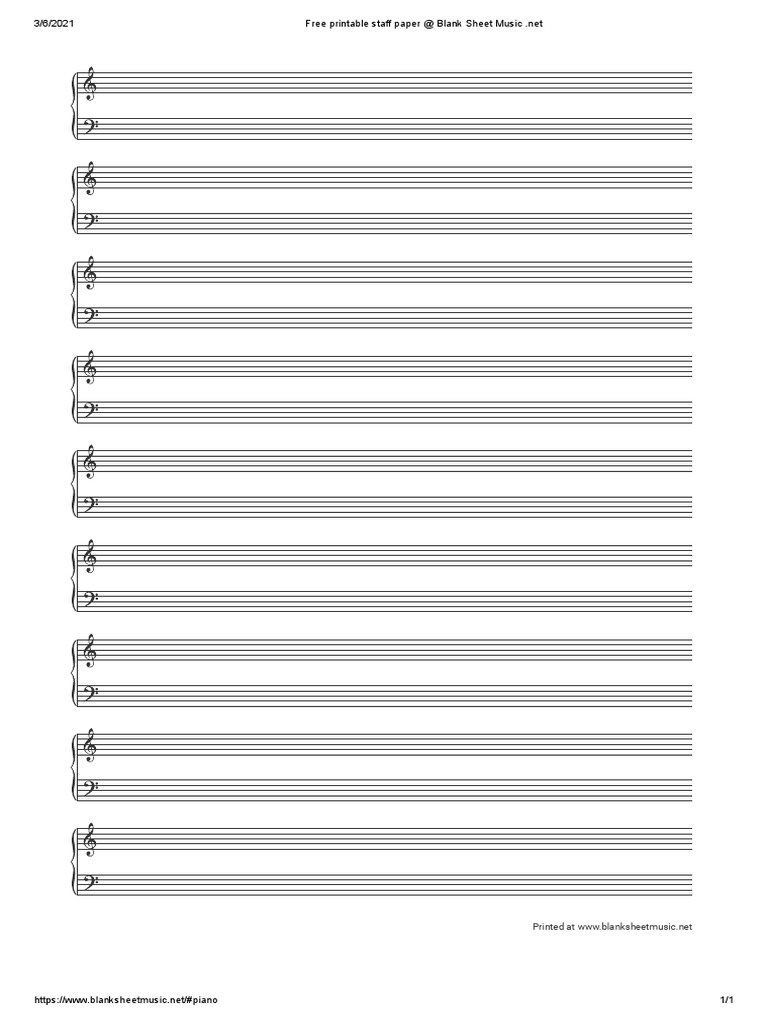 Pentagramas Vacíos | PDF