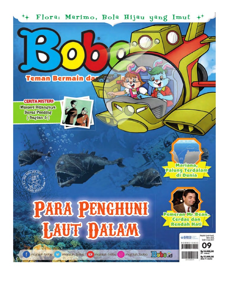 Majalah Bobo 03 Juni 2021 | PDF