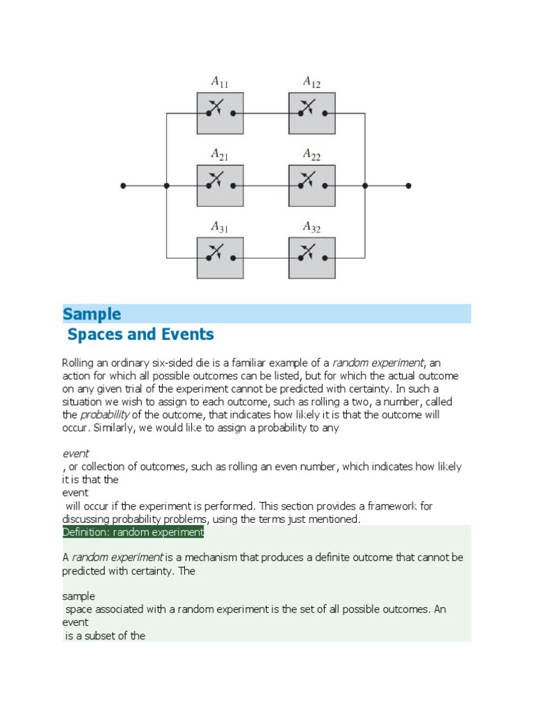 Sample Space | PDF | Probability | Probability Theory