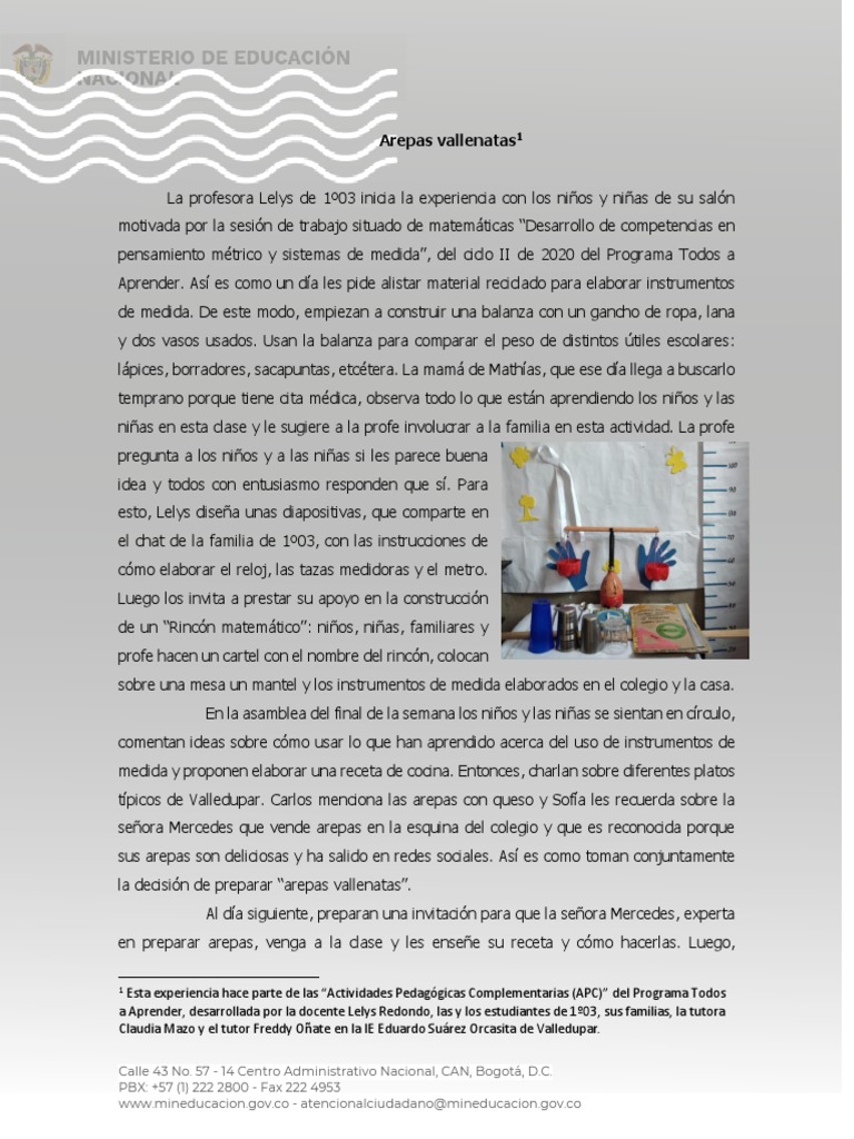 Experiencias Pedagógicas Pdf