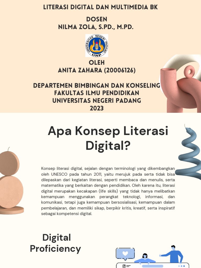 Anita Zahara - Tugas 1 Literasi Digital Dan Multimedia BK | PDF