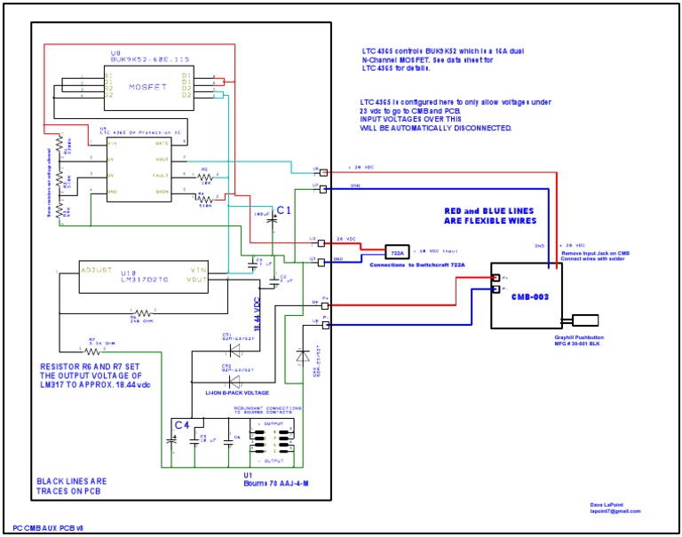 PC CMB Aux PCB v8 Schmatic | PDF