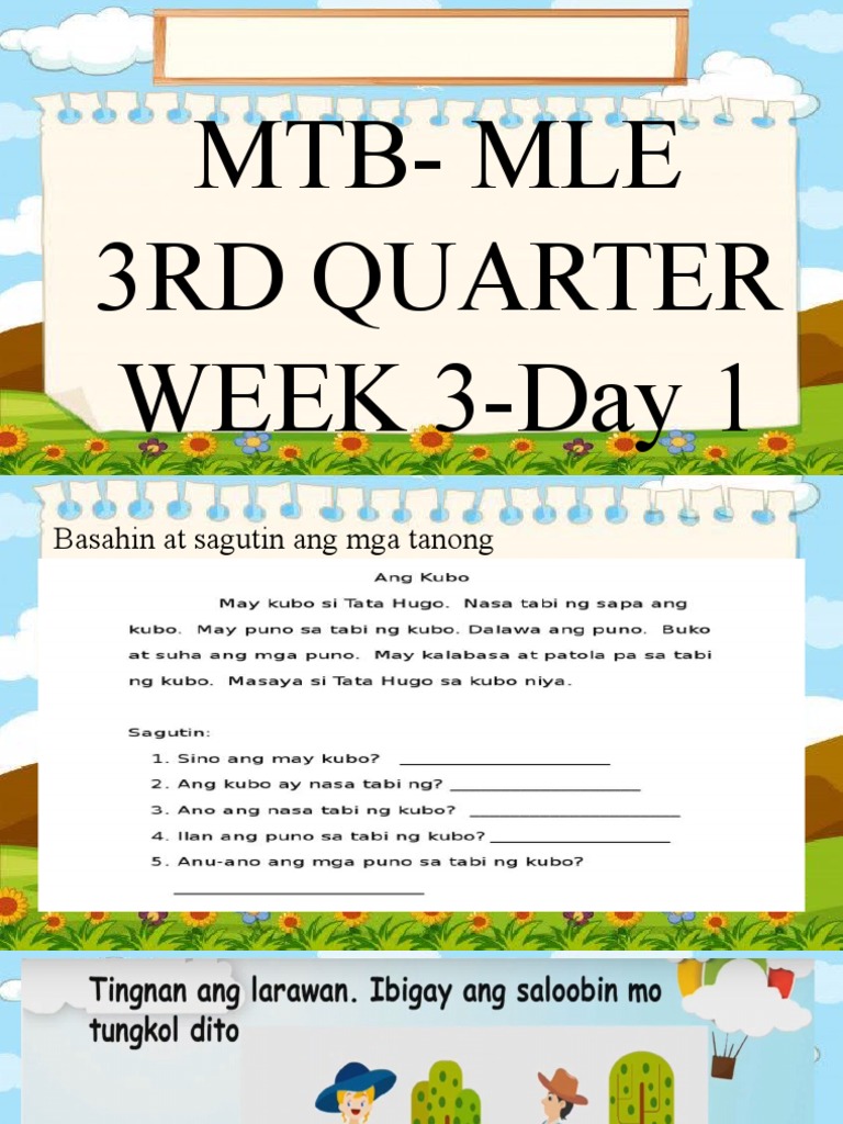 MTB Mle Q3 W3 | PDF
