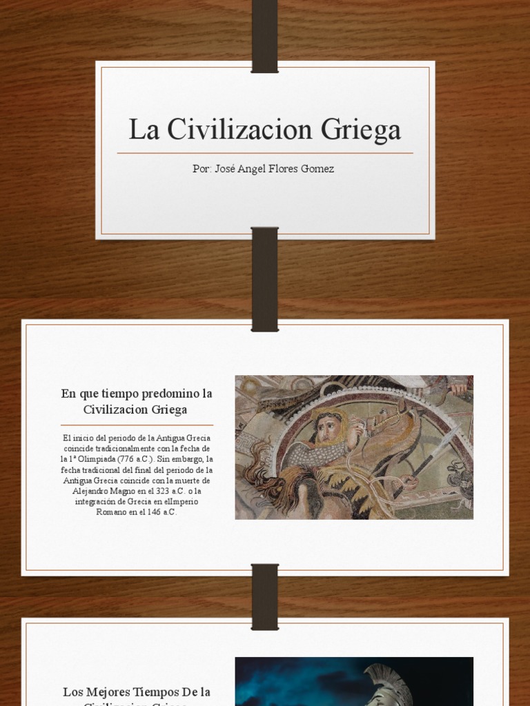 Historia y legado de la Civilización Griega | PDF | Antigua Grecia | Grecia