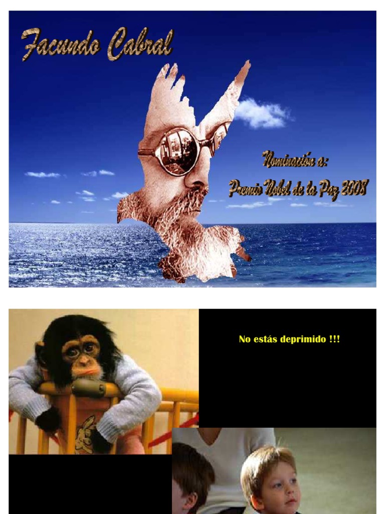 Facundo Cabral, No Estas Deprimido | PDF | Felicidad | Amor