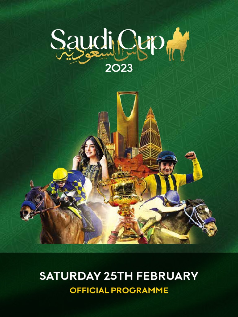 Saudi Cup Programa Oficial - 25-02-2023 | PDF | Horse Racing | Salman ...