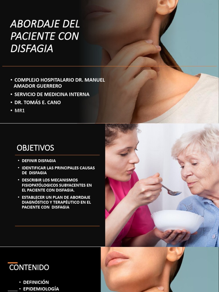 Abordaje Del Paciente Con Disfagia | PDF | Esófago | Causas de la muerte