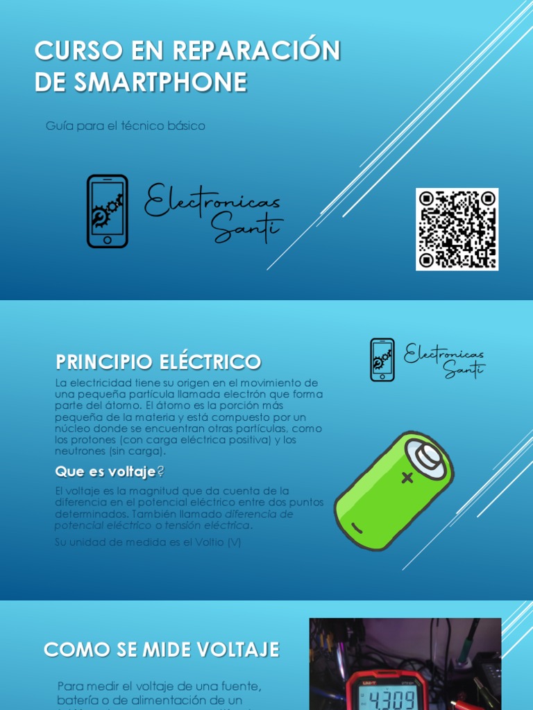 Curso en Reparación de Smartphone Basico | PDF | Transistor | Electricidad