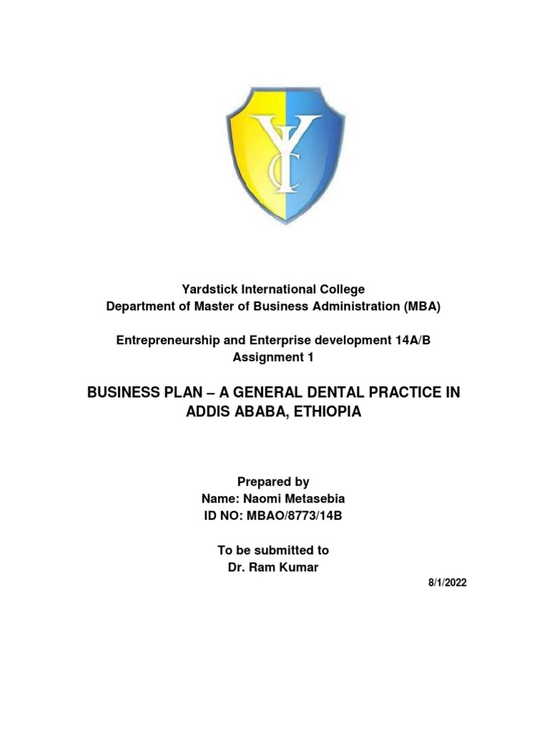 Naomi Metasebia Tadesse MBAO - 8773 - 14B EED Assignment 01 | PDF