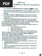 Abyssinian Invasion: League's Failure | PDF | League Of Nations ...