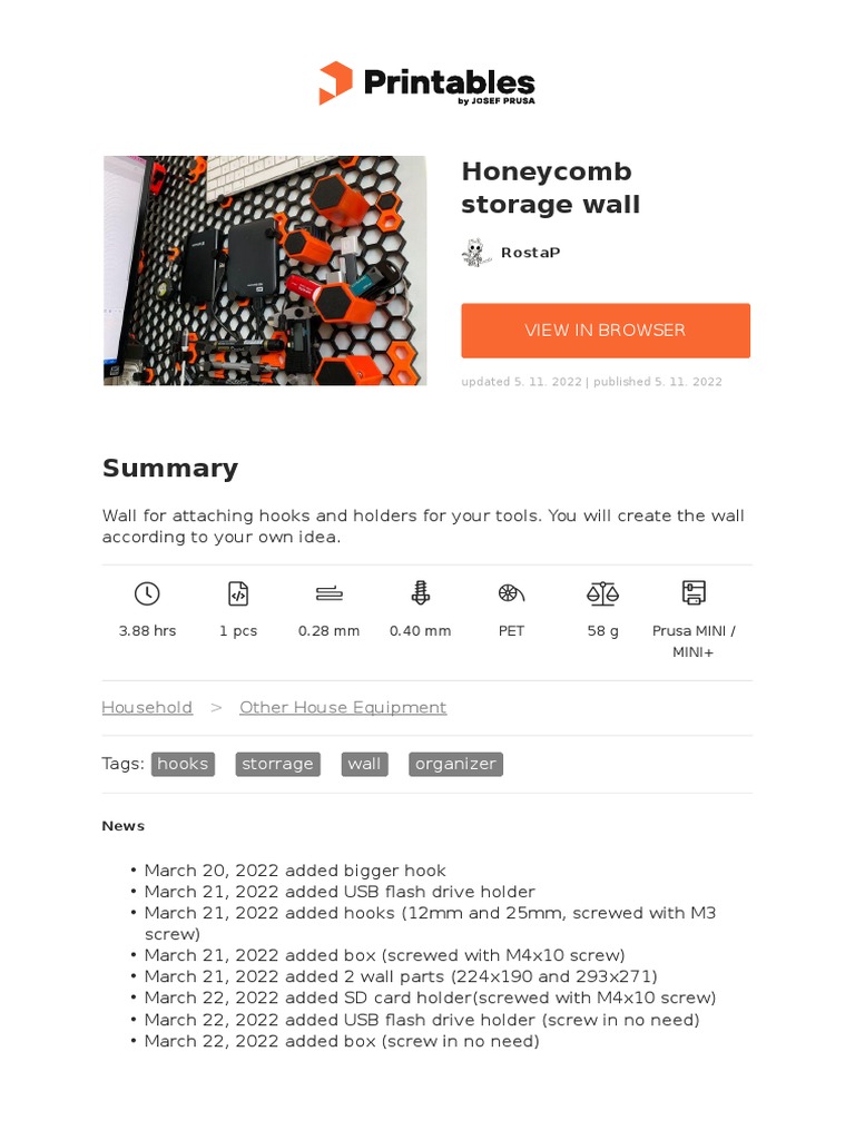 Honeycomb Storage Wall | PDF | Computer Hardware | Computing