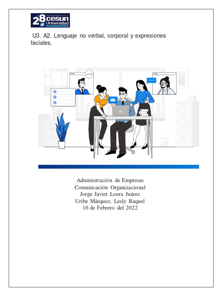 Lenguaje No Verbal, Coporal y Expresion | PDF | Comunicación no verbal ...