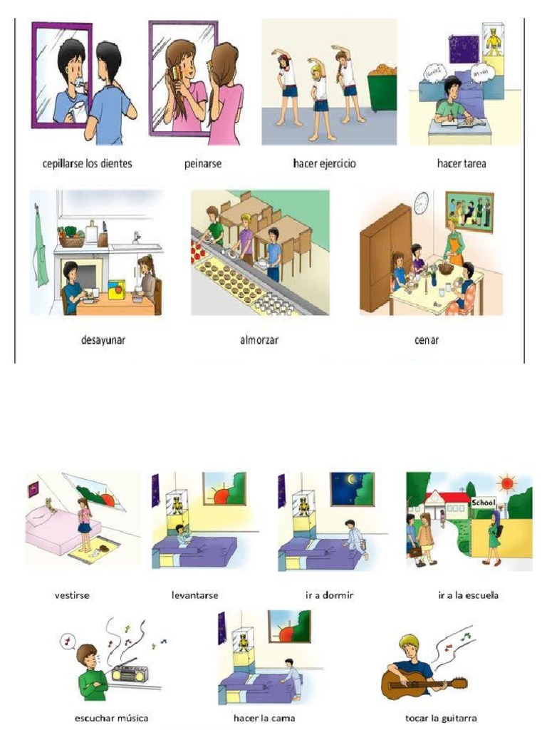 Actividades Que Se Hacen en Casa | PDF
