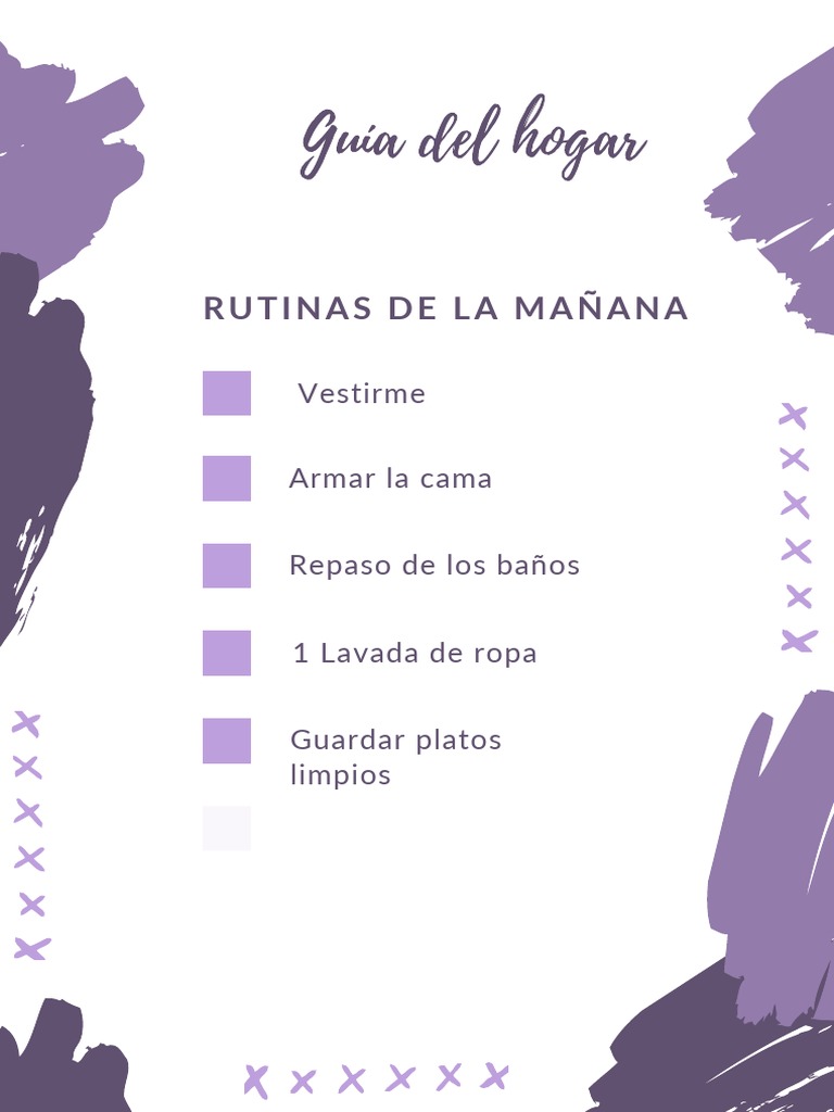 Rutinas de La Mañana | PDF
