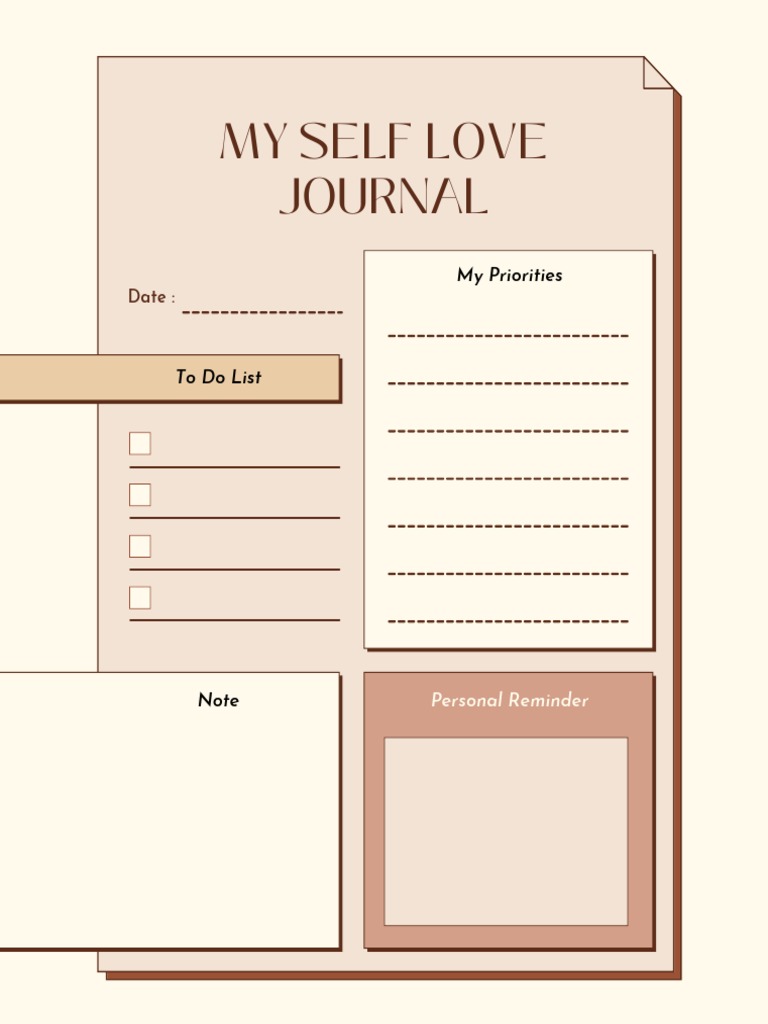 Self Love Journal | PDF