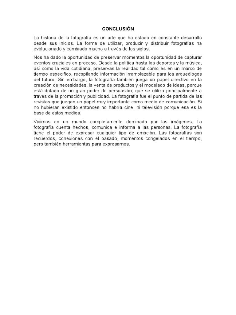 CONCLUSIÓN Luu | PDF