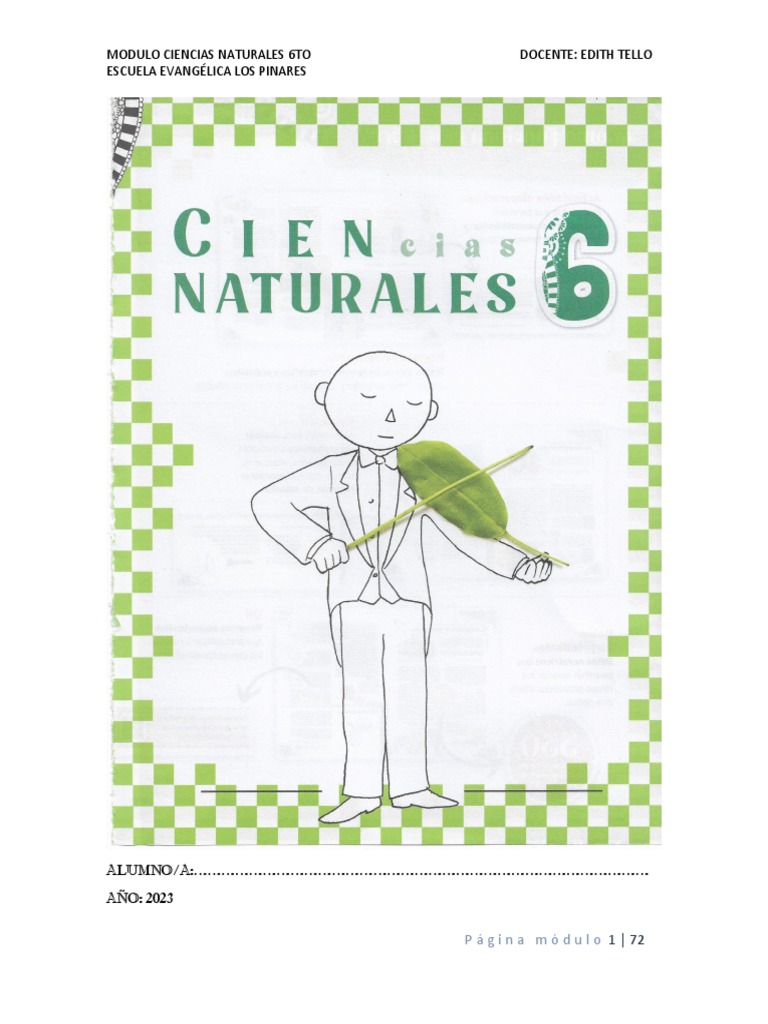 Modulo Cs Nat 6to | PDF