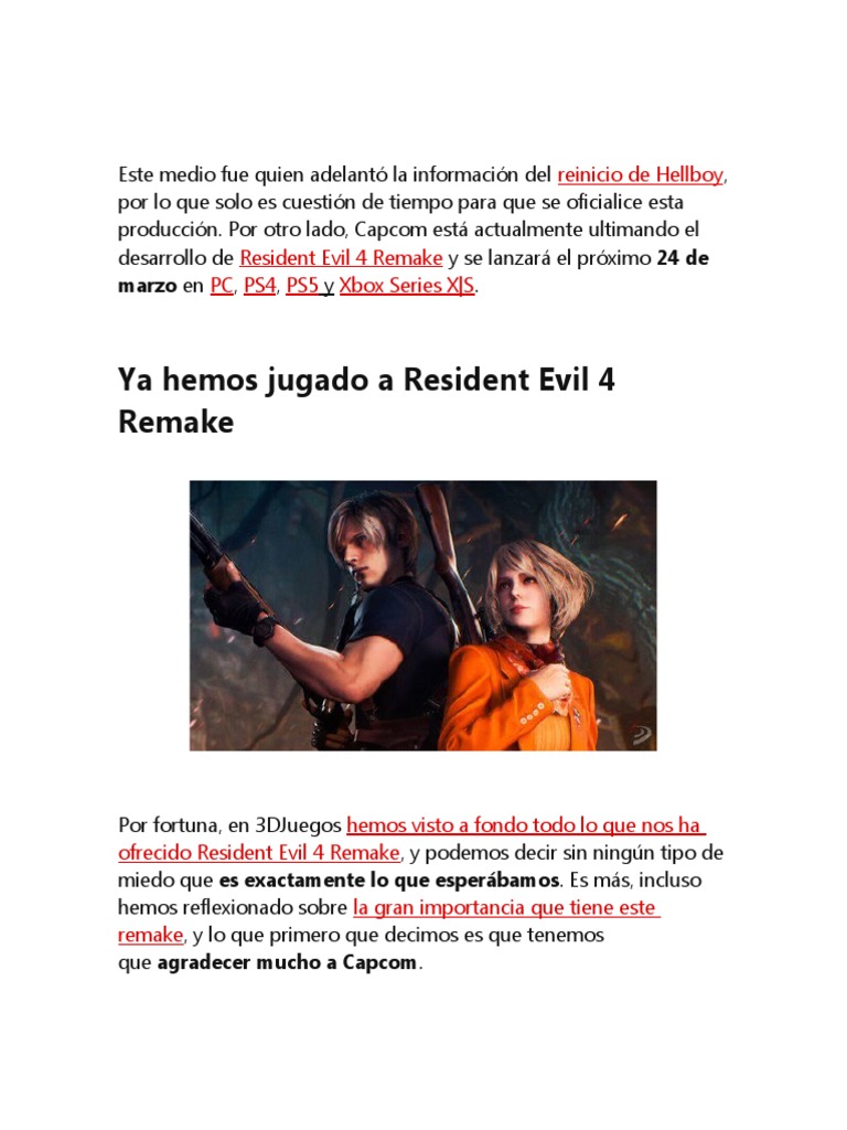 Resident Evil | PDF