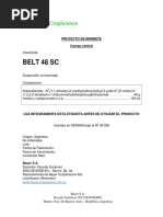 Ficha Técnica Aminocel 500 | PDF | Aminoácidos | Fertilizante