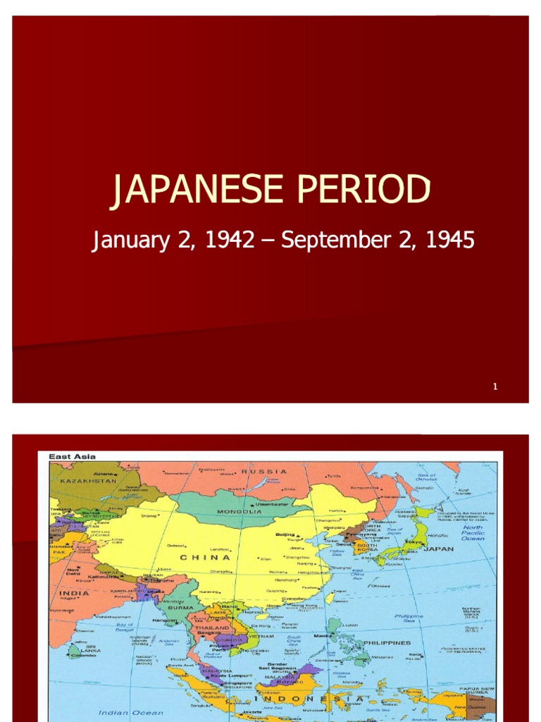 Japanese Period Power Point | PDF