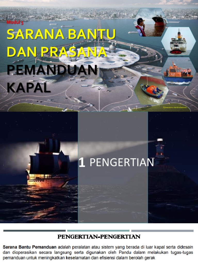 Modul 4 Sarana Bantu Dan Prasarana Pemanduan Kapal | PDF