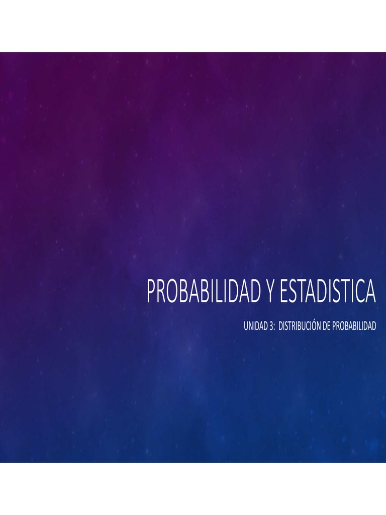 M3.4 Distribuciones de Probabilidad Continuas 0421 | PDF | Distribución normal | Distribución de ...
