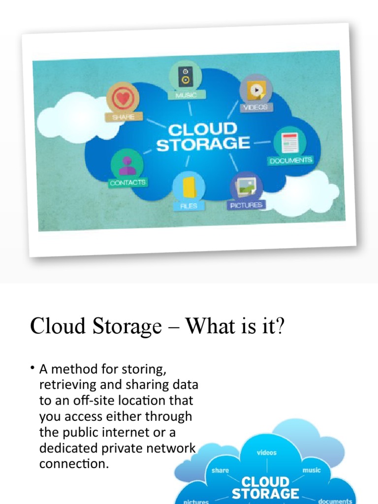 Cloud Storage | PDF | Computer Data Storage | Backup