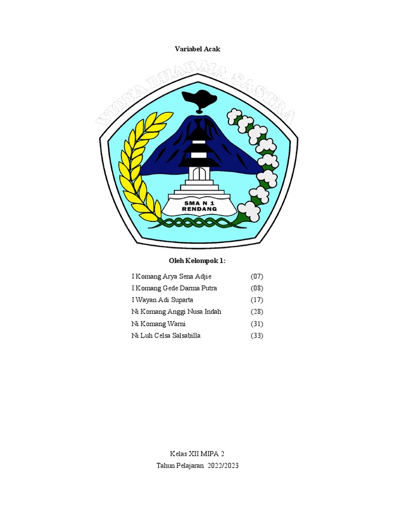 Variabel Acak | PDF | Griya & Taman