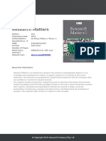 Research Matters 2nd Edition | PDF | Career & Growth | Art